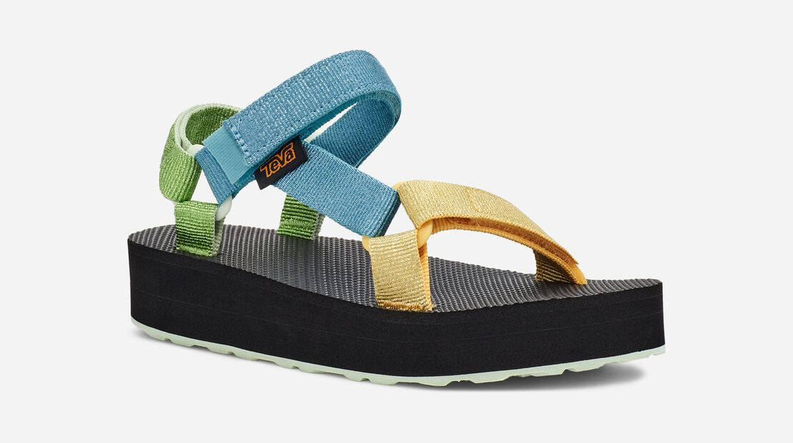 Teva Kids Midform Universal Metallic Blue Metallic Multi – Island ...